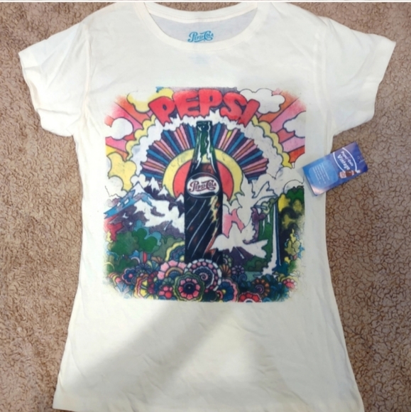 Pepsi Cola | Tops | Pepsi Cola Vintage Tee Shirt | Poshmark